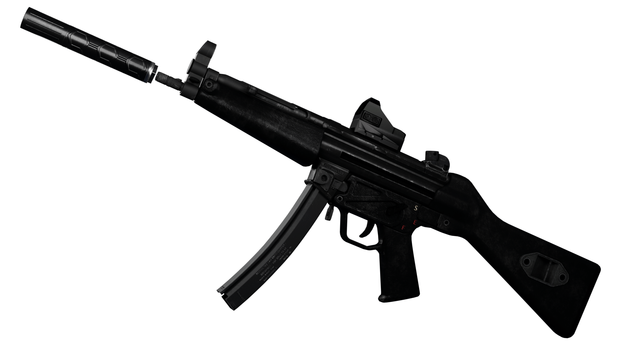 MP5 FIVEM ADD ON WEAPON - Fivem Scripts - Mlos - Weapons
