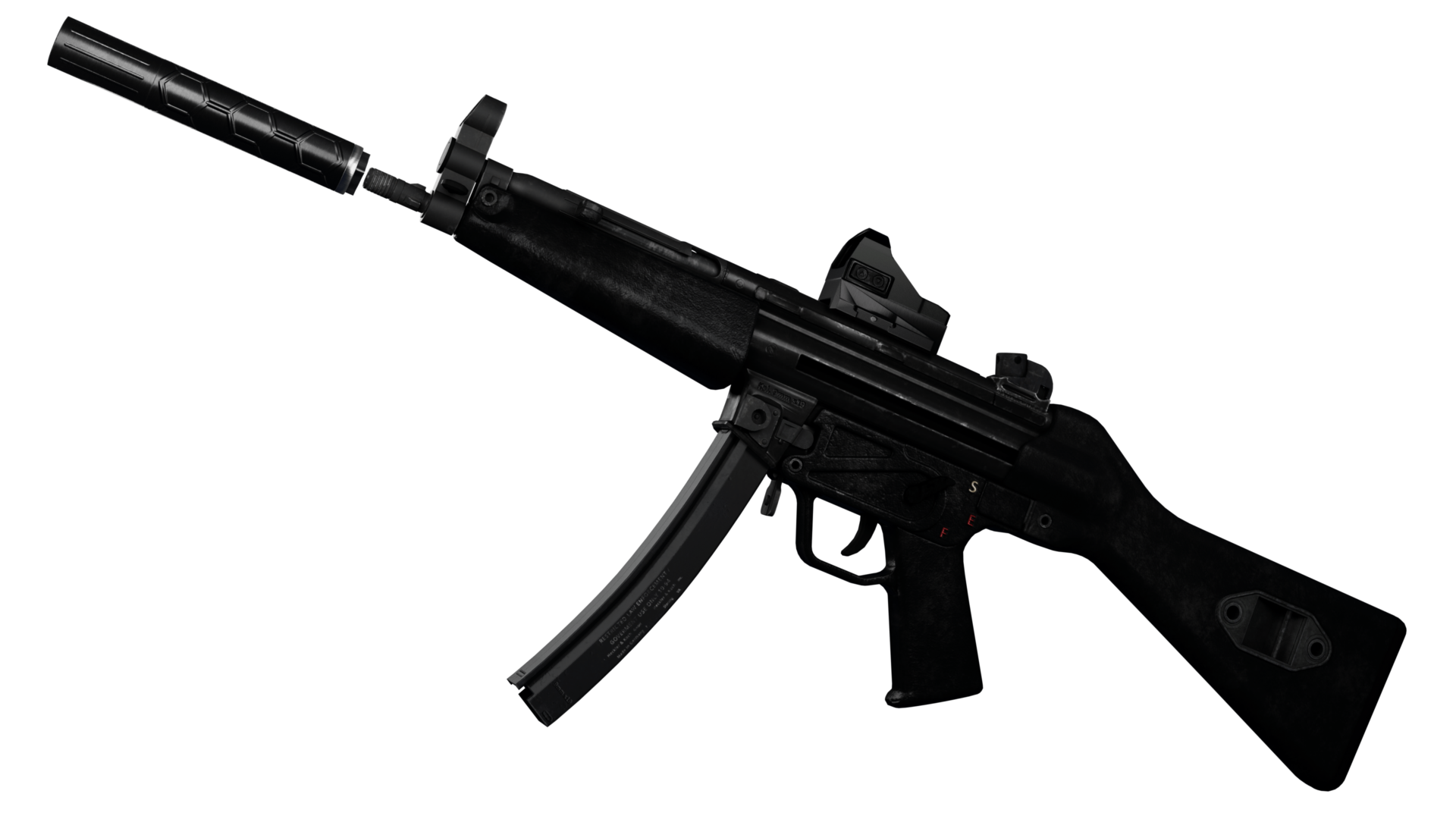 MP5 FIVEM ADD ON WEAPON - Fivem Scripts - Mlos - Weapons
