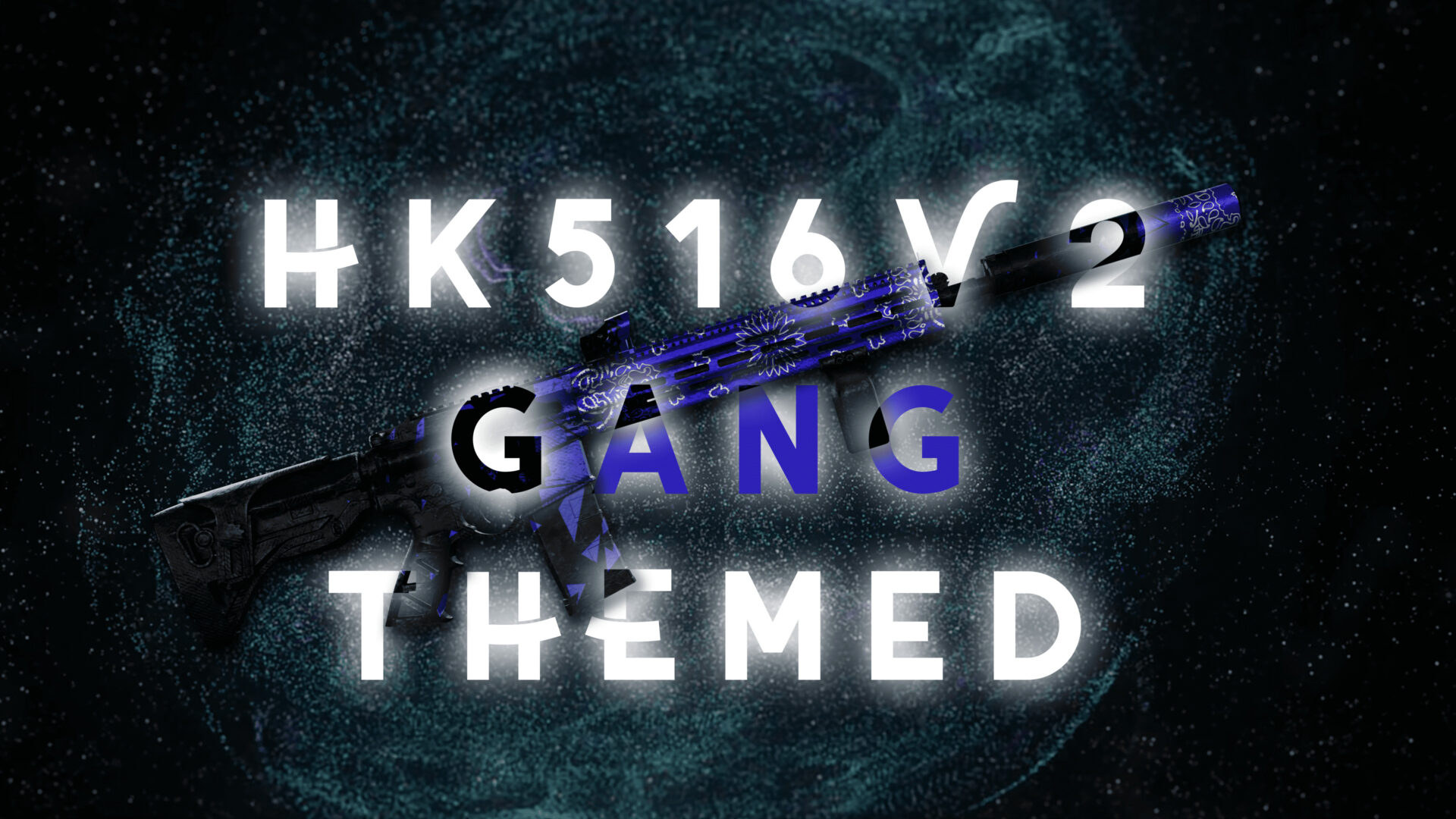 HK516V2 Blue Gang FIVEM ADD ON WEAPON - Fivem Scripts - Mlos - Weapons