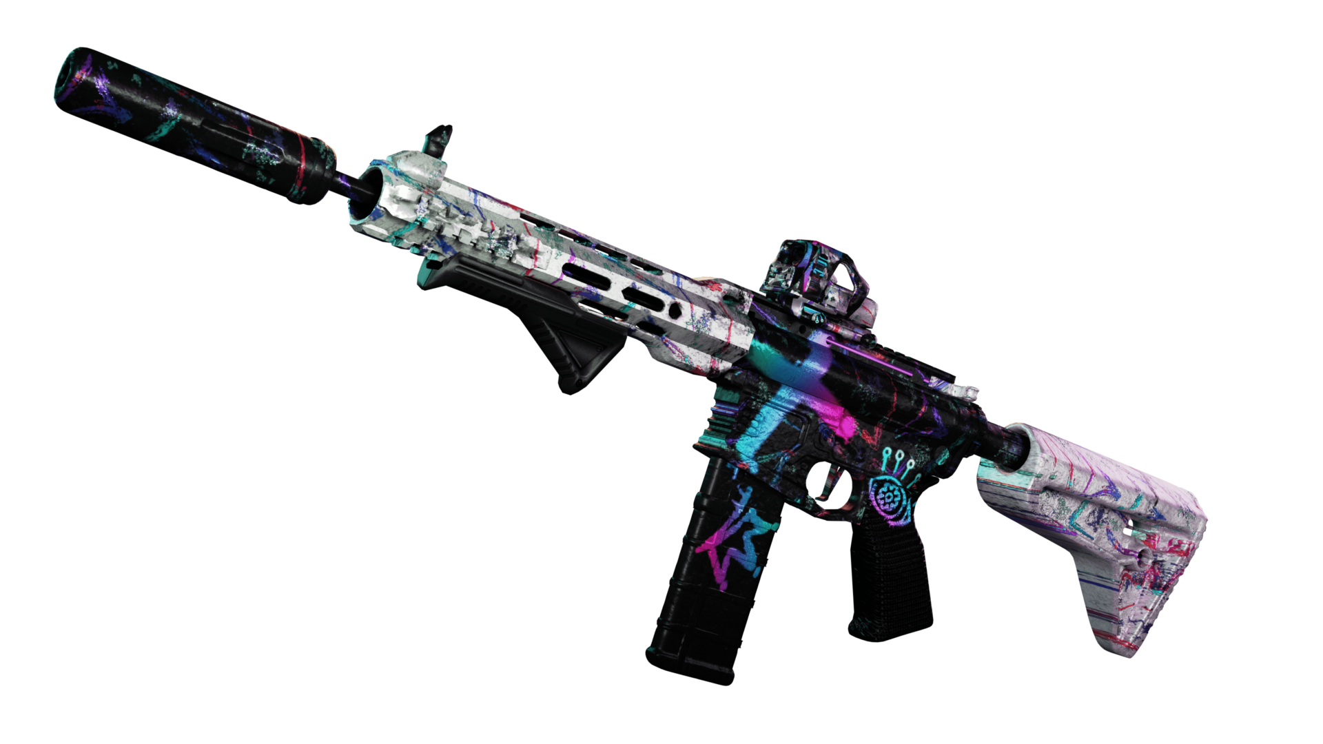 M4 TACTICAL NEON FIVEM ADD ON WEAPON - Fivem Scripts - Mlos - Weapons