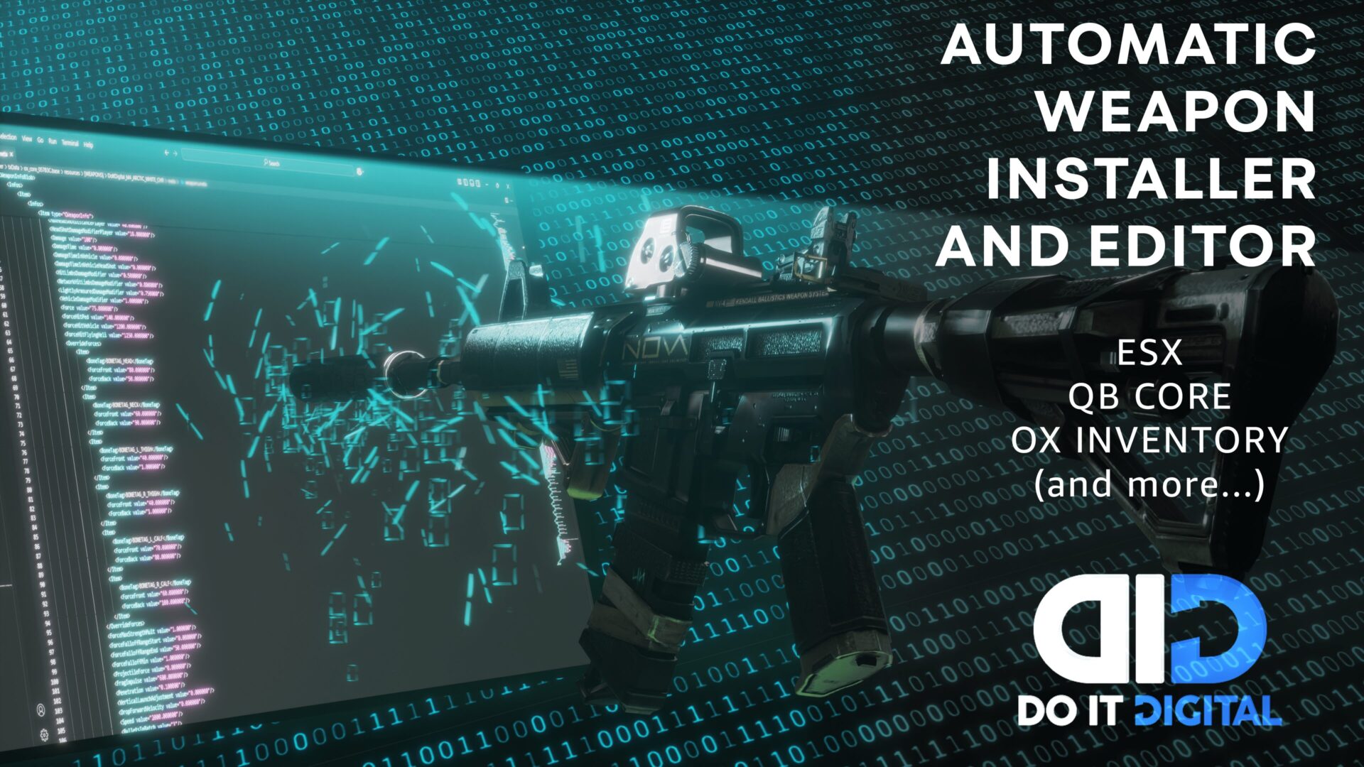 FiveM Weapon Automatic Editor & Installer - Fivem Scripts - Mlos - Weapons